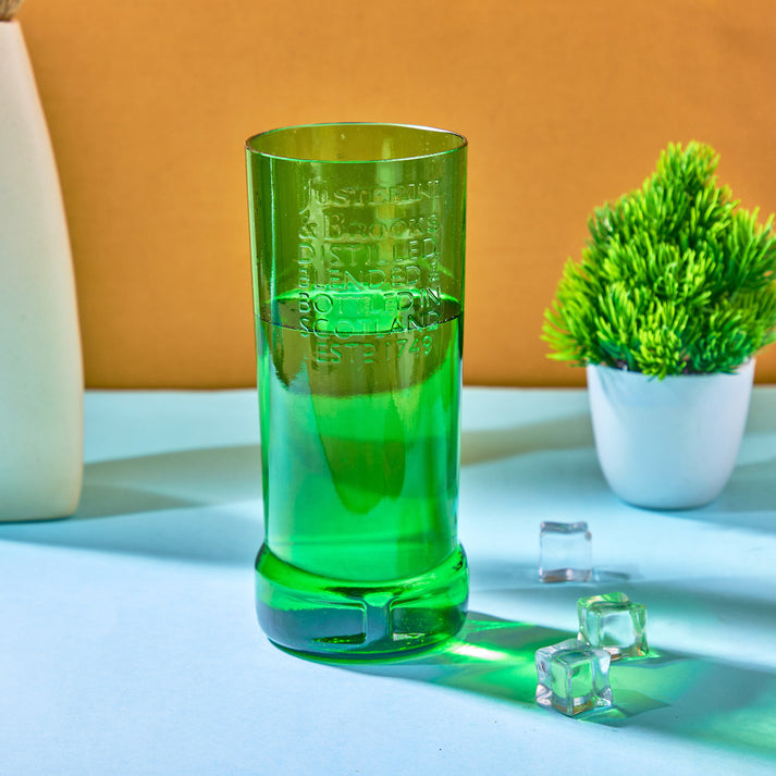 Jamson Long Beer Glass – Upcycled from Jameson Bottles – TheBottleArt